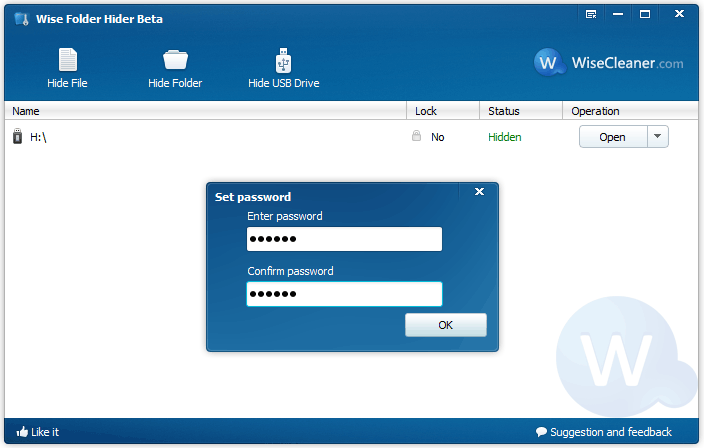 Hide USB/Unhide USB Drive