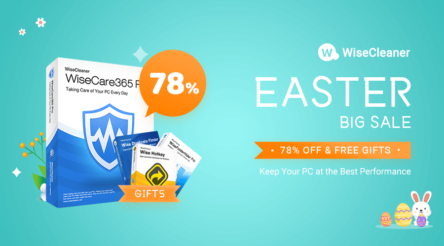 WiseCleaner Easter Sale