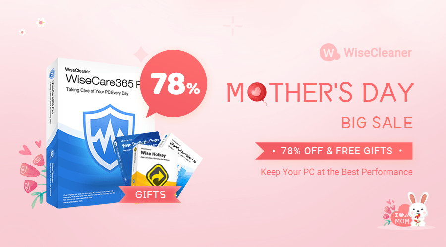 WiseCleaner Mothers' Day Sale
